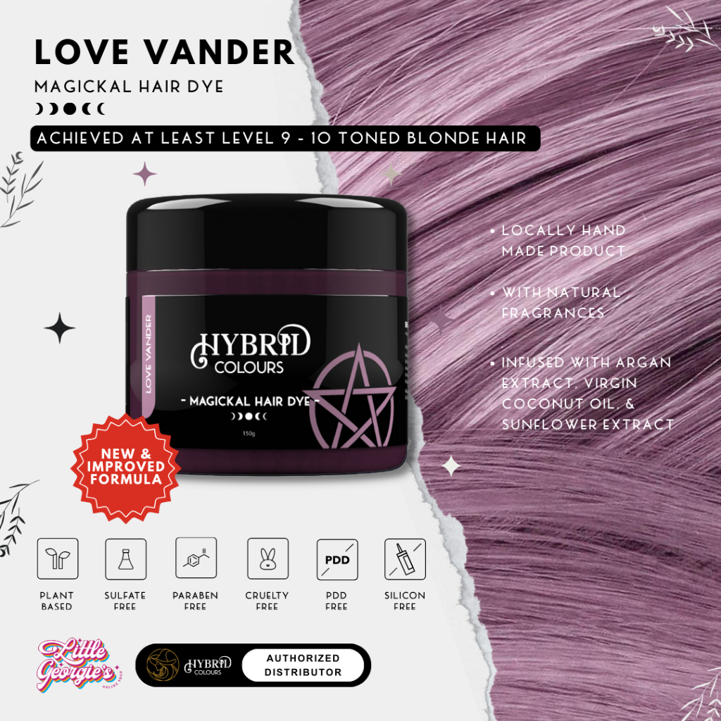 Hybrid Colours Magickal Hair Dye 150g - LOVE VANDER [Muted Pink ...