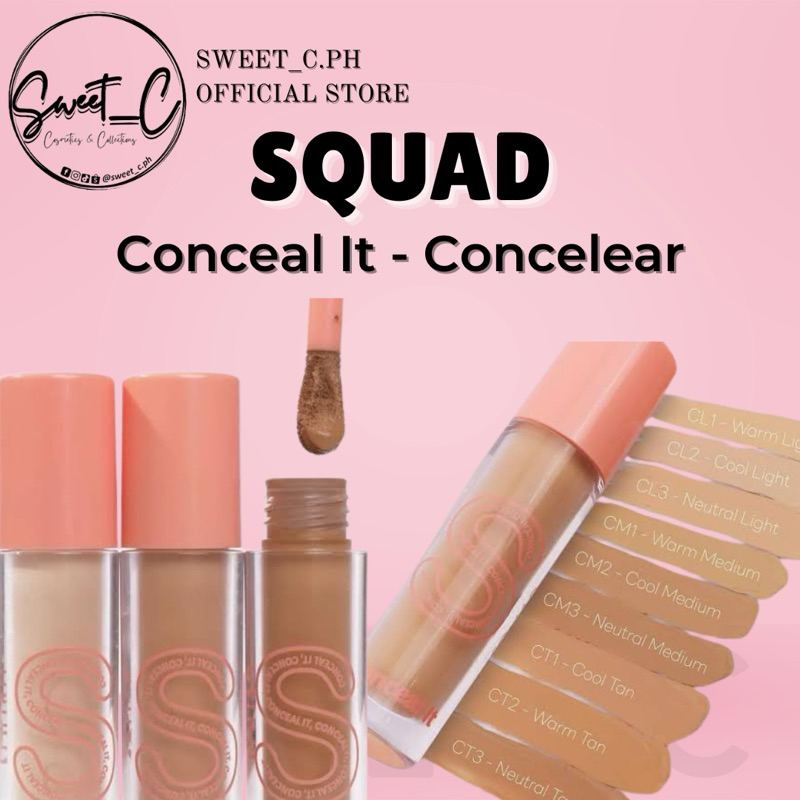 Squad Cosmetics Conceal It | Shopee Philippines