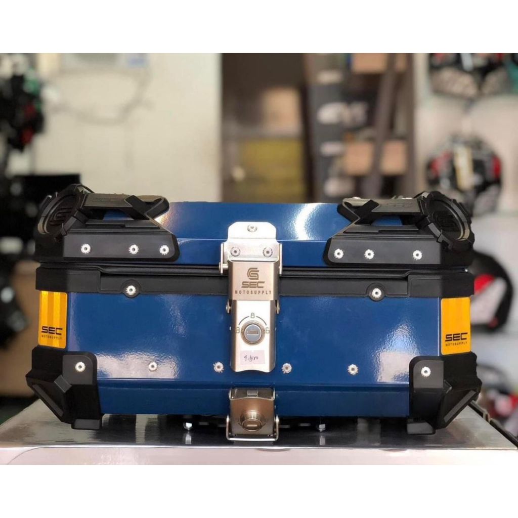 SEC 28L ALLOY TOP BOX WITH BACKREST | Shopee Philippines