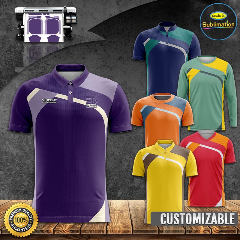 Transfer It Personalized Full Sublimation Company, School Council ...