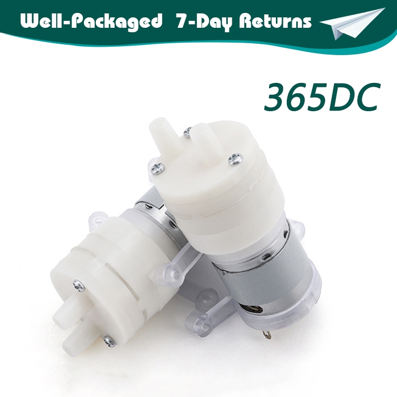 365DC Mini Water Pump 12V Silent Diaphragm Self-priming Pump for Tea ...