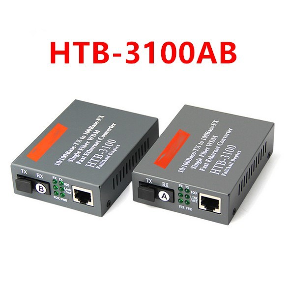 HTB-3100 Fiber Optic Media Converter Netlink Fiber Transceiver Fiber ...