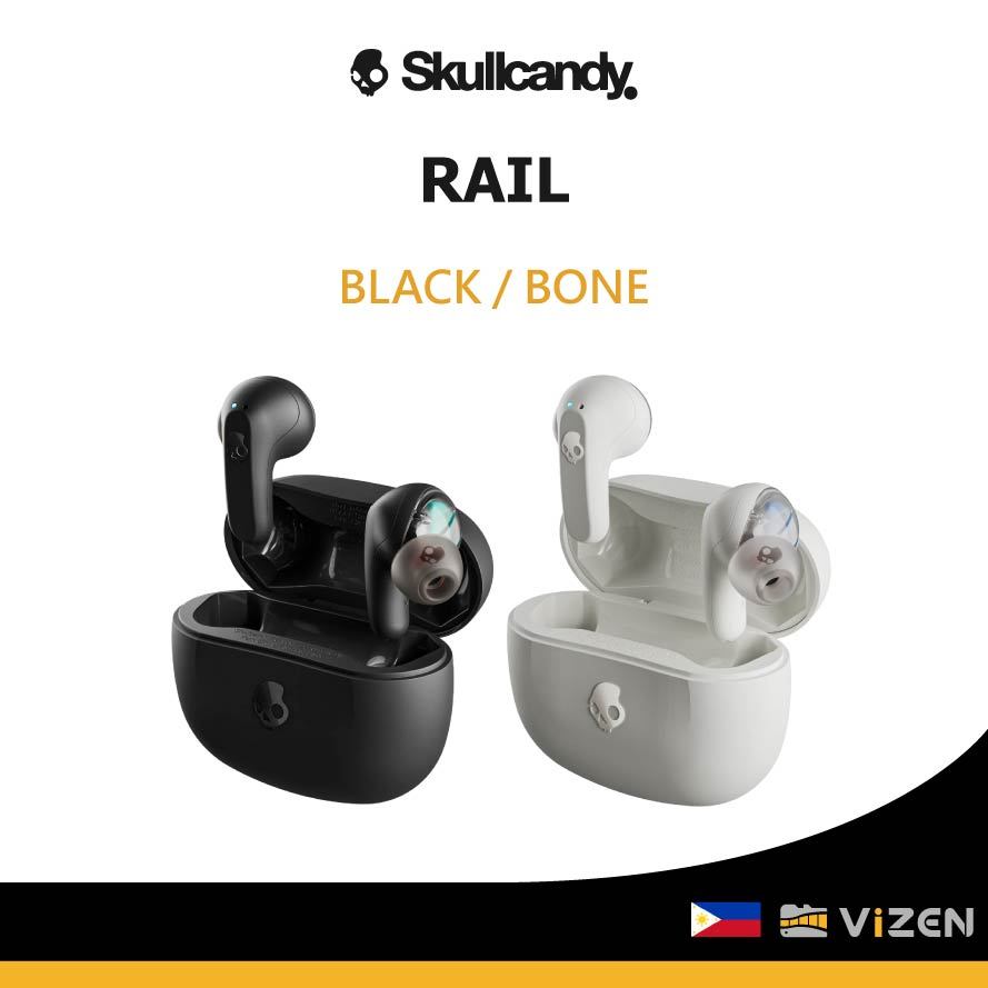 Skullcandy RAIL (BLACK / BONE) | Shopee Philippines