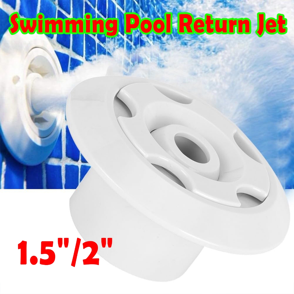 1.5"/2" SPA Jet Nozzle, 360 Rotatable Swimming Pool Return Jet ...