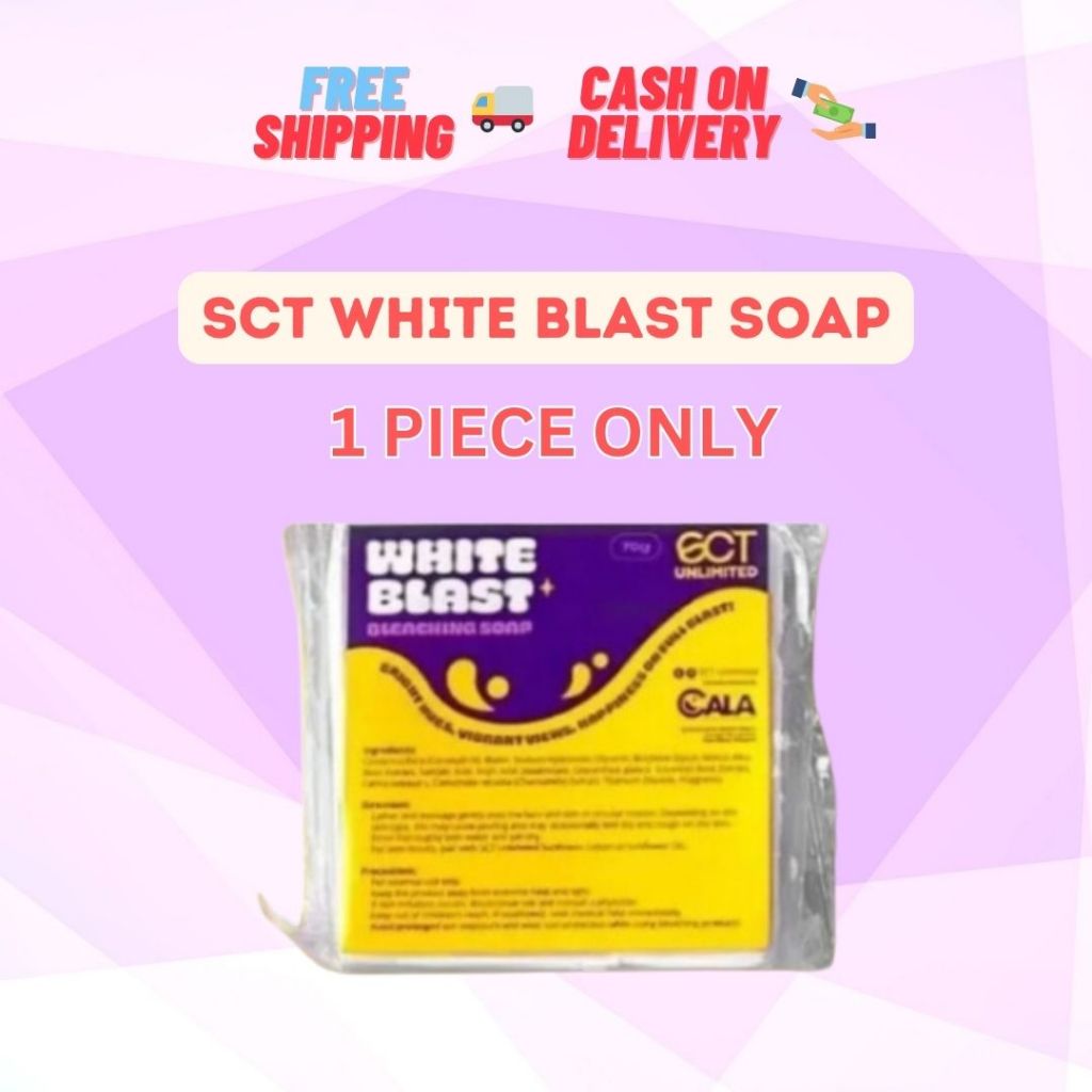 SCT Unlimited White Blast Soap 70g (Sold per pc) | Shopee Philippines