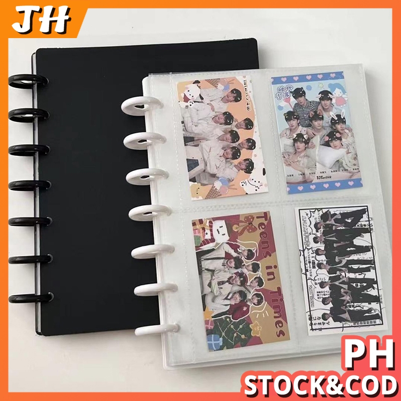 Transparent Binder Inner Album Photocard Storage Album Postcard Sleeve ...