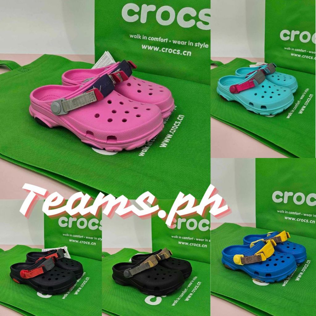 CROCS ALL TERRAIN AT CLASSIC CLOGS FOR KIDS | Shopee Philippines
