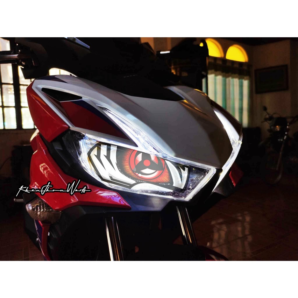 Winker Decal Sticker For Honda Winner X 150 Red Sharingan | Shopee ...