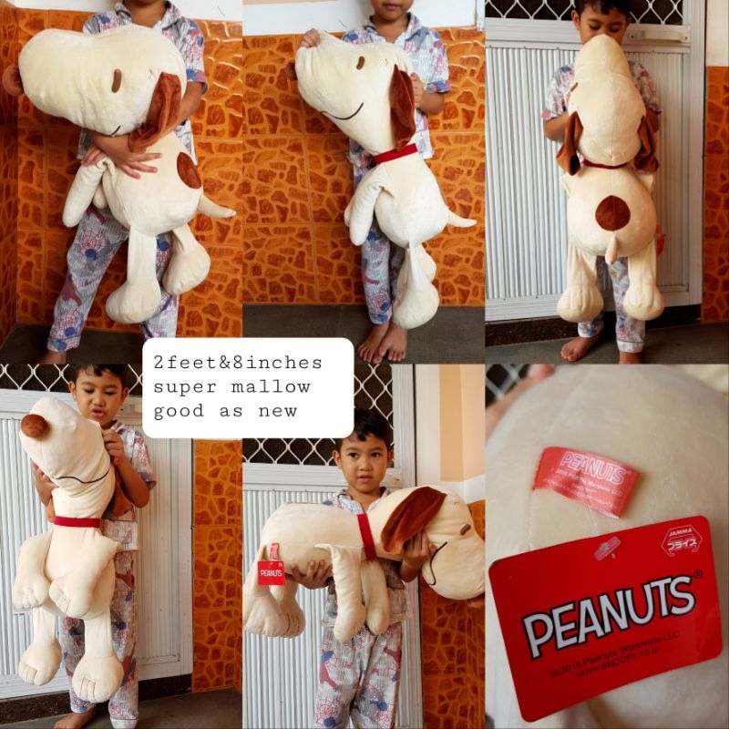 Sega Peanuts Snoopy Woodstock Charlie Brown Huggable plushies | Shopee ...