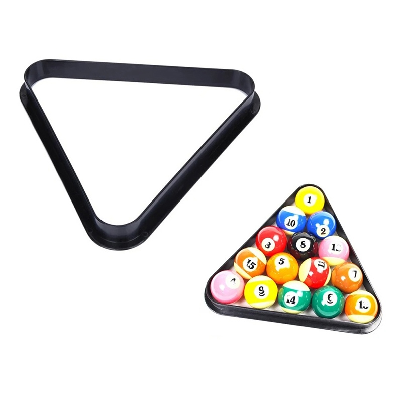 Billiard Rack Triangle Plastic Pool Table Triangle for 2 1/4 Size Balls ...