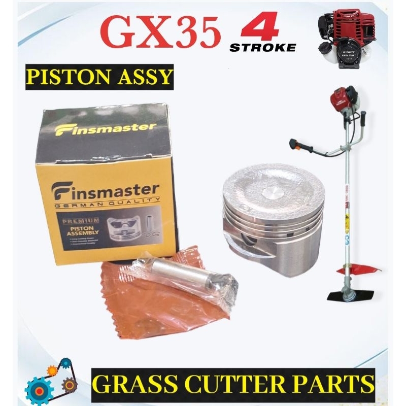 PISTON ASSY FOR GX35 HONDA SCOUT GRASS CUTTER (With PIN & LOCK ...