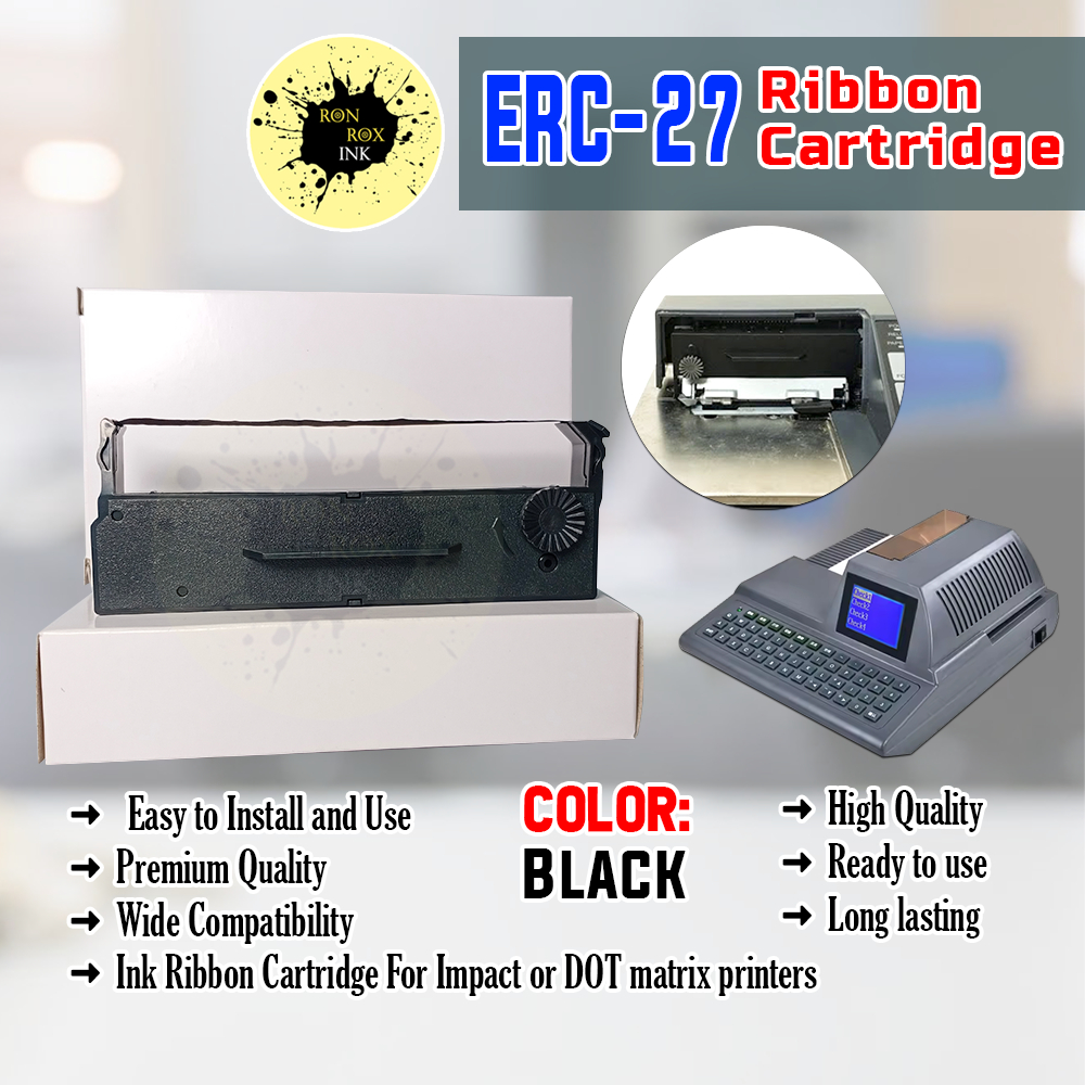 Compatible Epson ERC 27 M 290 Ribbon Cartridge Printer POS Ribbon ...