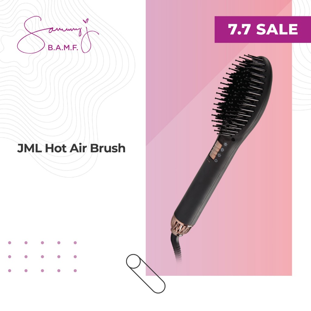 JML Hot Air Brush Straightener HAB | Shopee Philippines