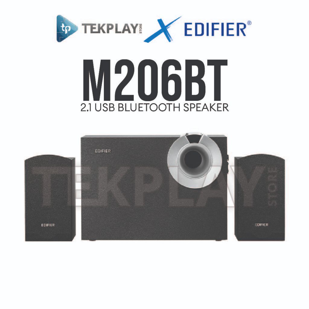 Edifier M206bt 2.1 Multimedia Speaker | Shopee Philippines