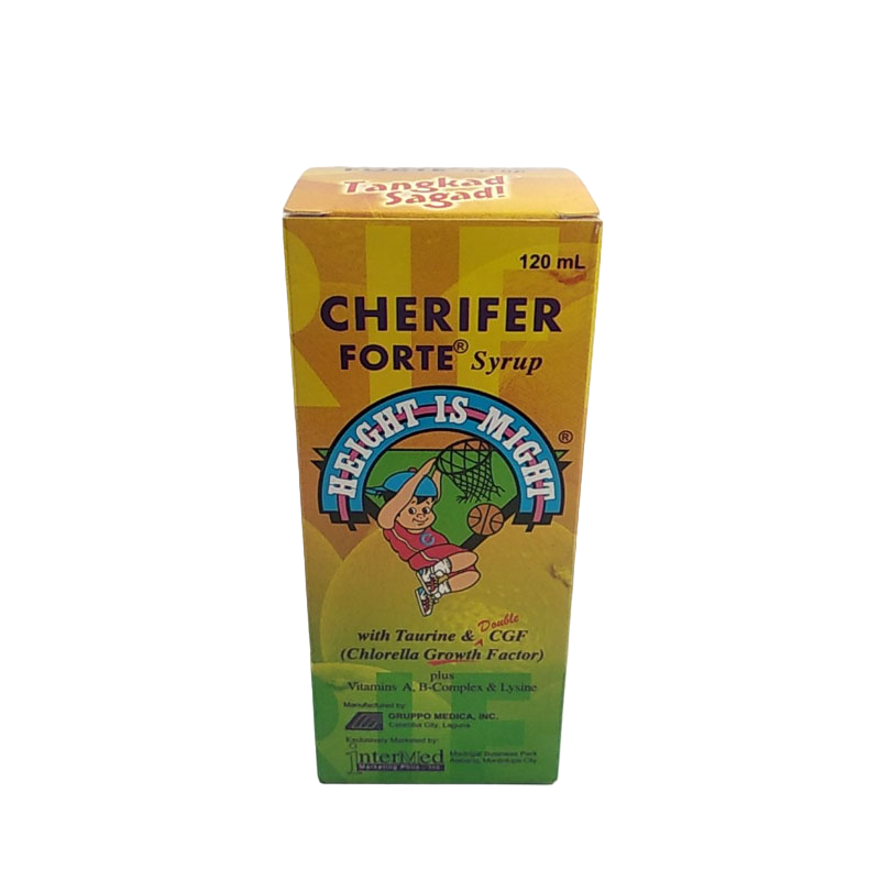 Cherifer Forte Syrup 120ml | Shopee Philippines