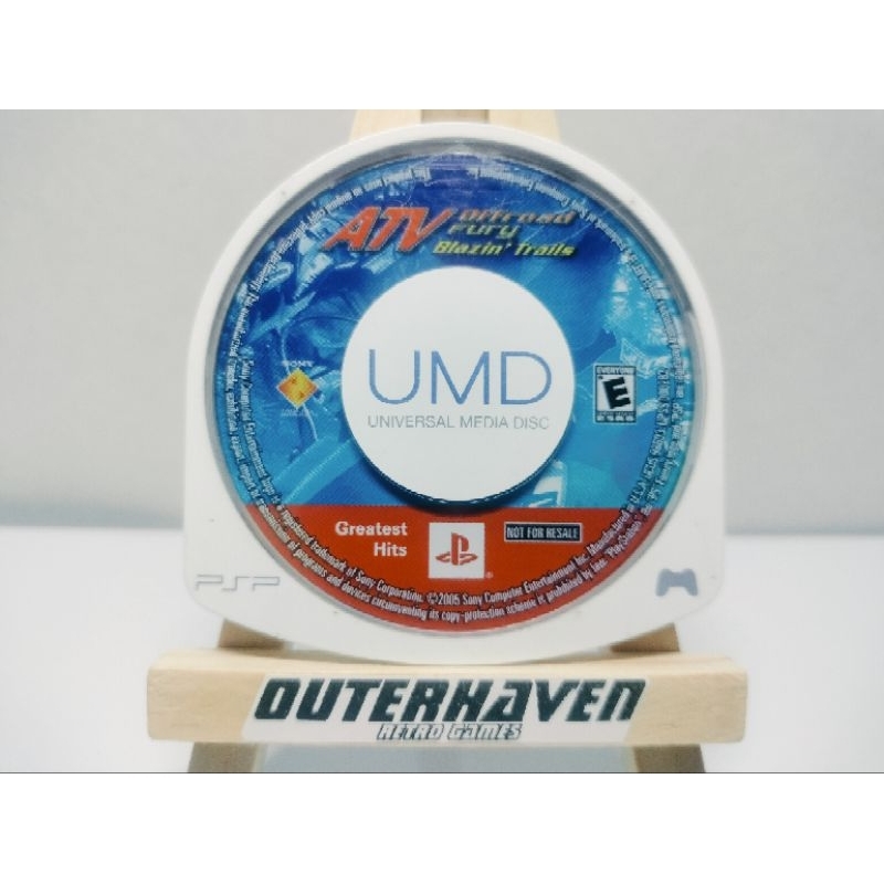 PSP UMD ATV Offroad Fury Blazin' Trails R1(GH/NFR Version) | Shopee ...