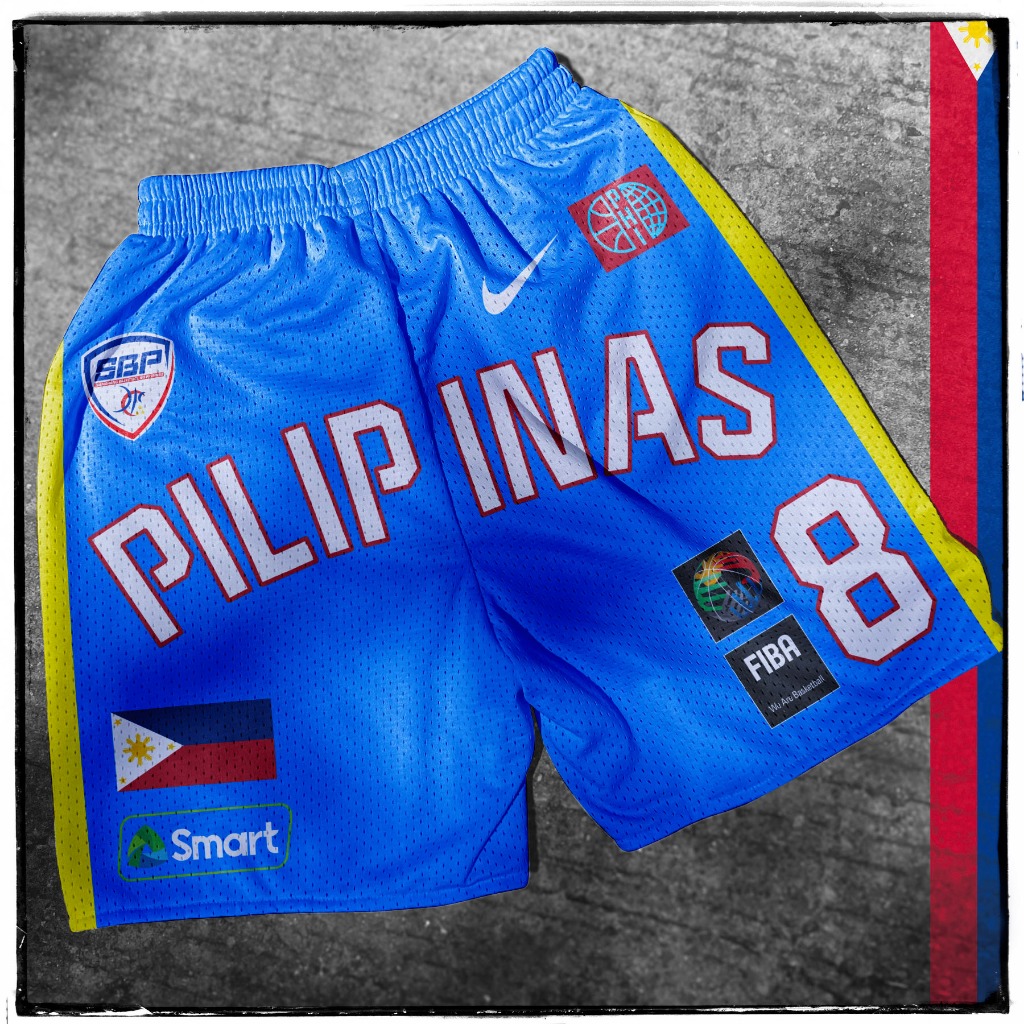 Pilipinas taslan shorts mesh short basketball drifit unisex men women ...