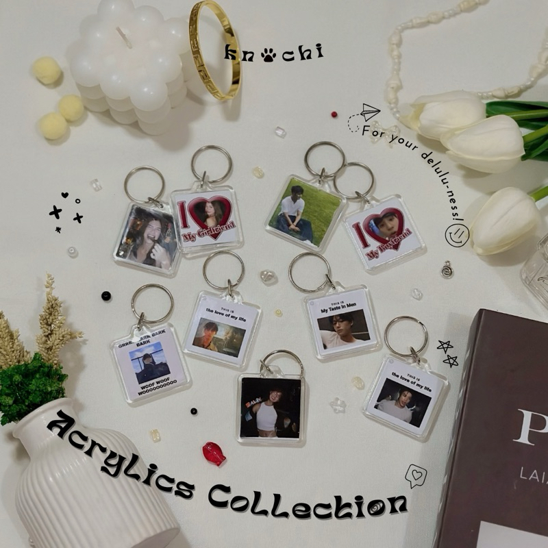 Acrylic Collection | Acrylic Photo Frame Keychains | Handmade by Knochi ...
