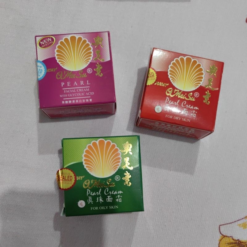 OMEISU Pearl Cream (for normal, oily, dry skins) | Shopee Philippines