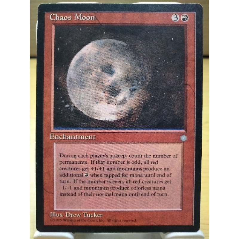 Magic: The Gathering(MTG) Card Chaos Moon Ice Age | Shopee Philippines