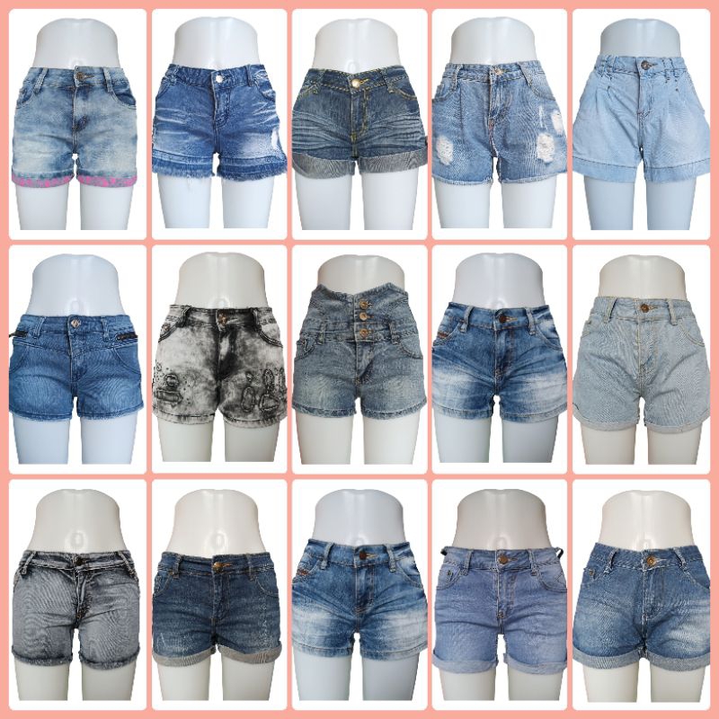 Denim Shorts for Women High Waist Mid & Low Waist Cleancut Tattered ...