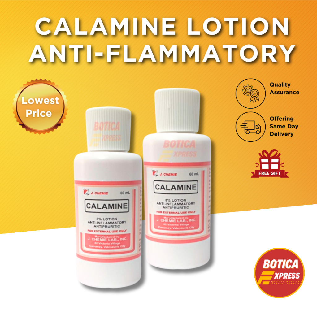 J.Chemie Calamine Lotion 30 / 60ml | Shopee Philippines