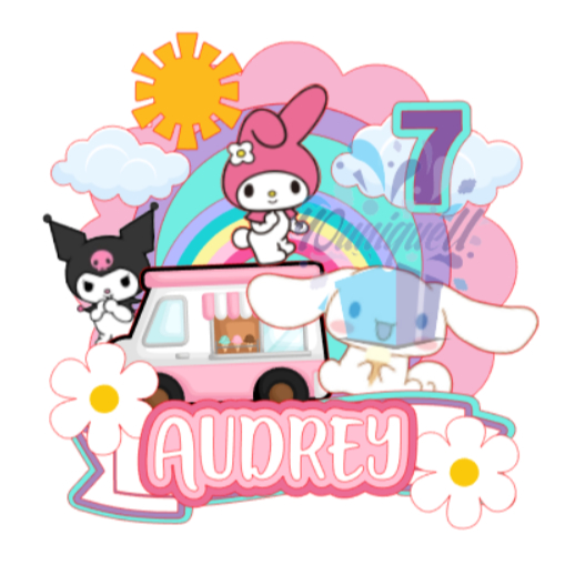 Sanrio Characters Themed Cake Topper (3d/Layered) | Shopee Philippines