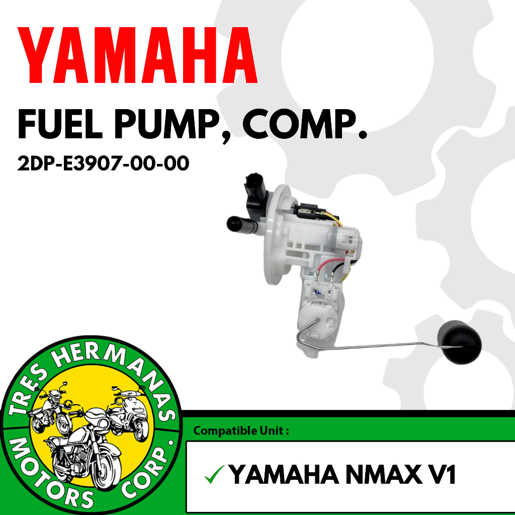FUEL PUMP COMP. FOR YAMAHA MOTORCYCLE : NMAX V1 ( 2DP-E3907-00-00 ...