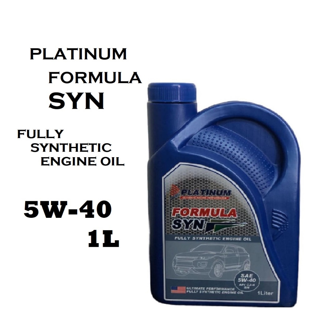 Platinum Formula SYN【1L】 5W-40 Fully Synthetic Diesel Engine Oil for ...