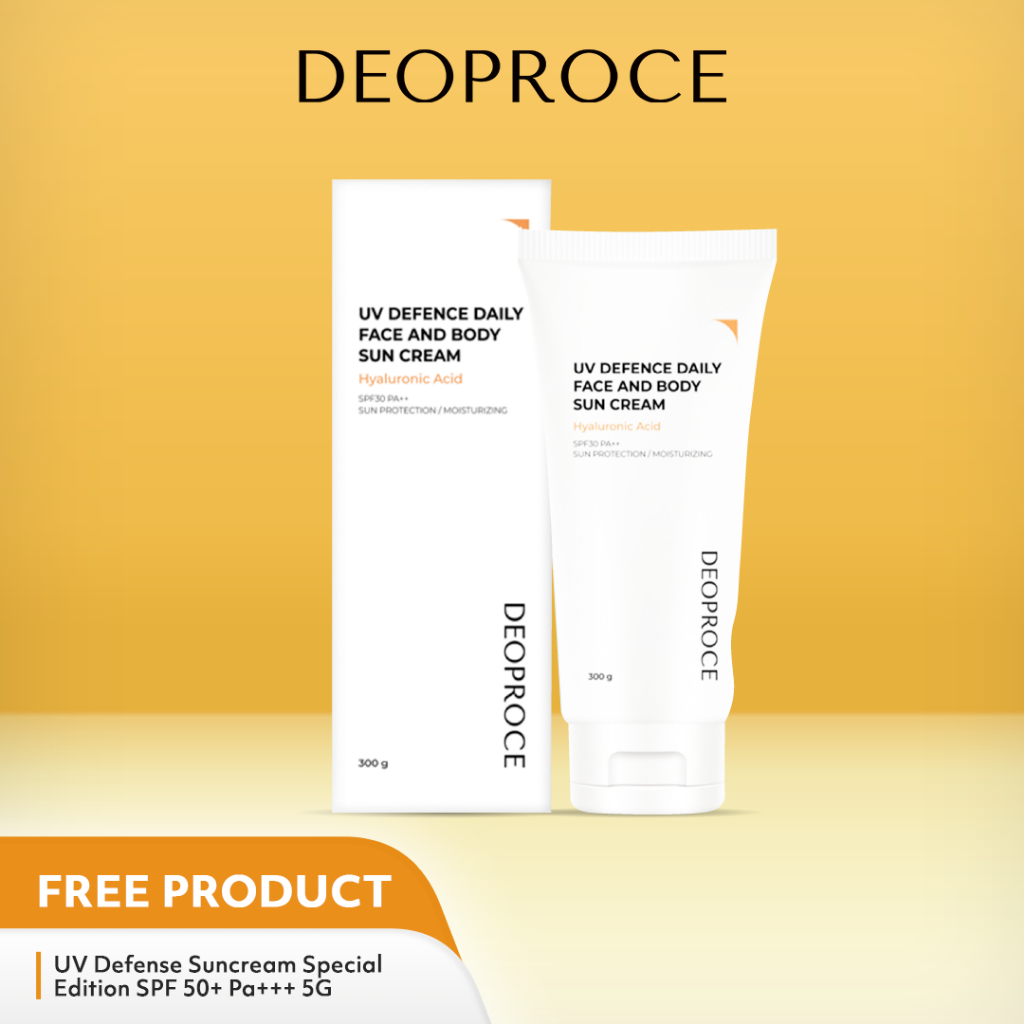 Deoproce UV Defense Daily Face and Body Sun Cream | Shopee Philippines