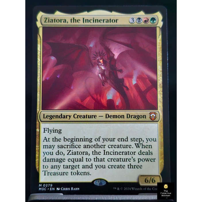 Magic the Gathering - MTG Card Game - Ziatora, the Incinerator - M3C ...