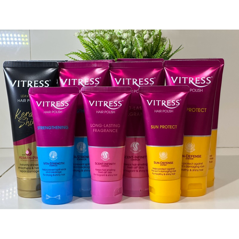 Vitress Hair Polish Long Lasting, 100 ml / 50 ML | Shopee Philippines