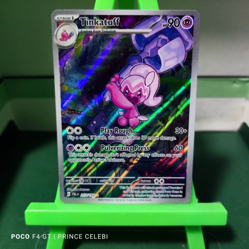 Pokemon TCG - Tinkatuff IR | Shopee Philippines