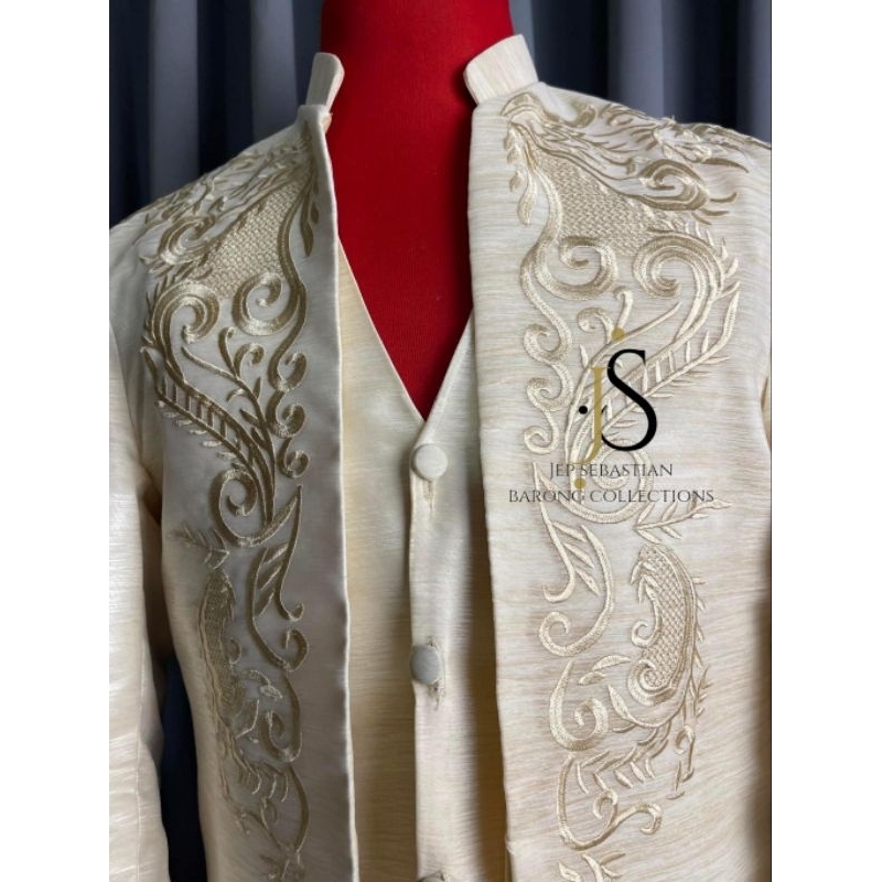 Coat Barong with Vest | Shopee Philippines