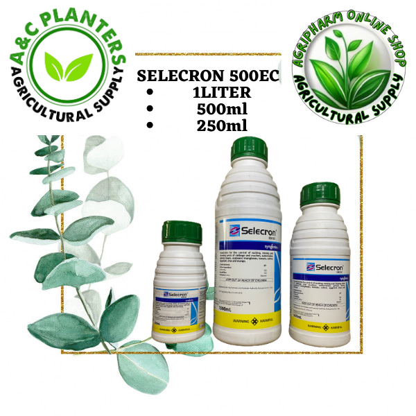 SELECRON 500EC Insecticide (1LITER, 500ml & 250ml) | Shopee Philippines