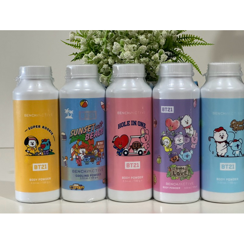 BENCH BT21 Body Powder 100g | Shopee Philippines