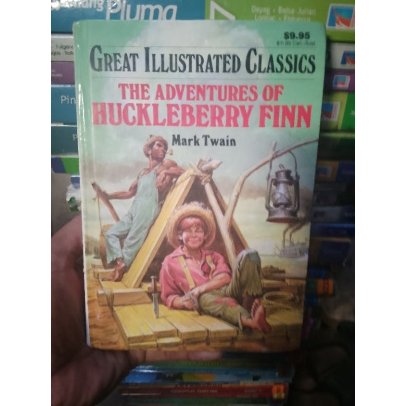 GREAT ILLUSTRATED CLASSIC THE ADVENTURE OF HUCKLEBERRY FINN by. MARK ...