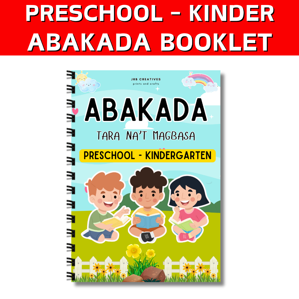 Preschool - Kinder ABAKADA BOOKLET | Shopee Philippines