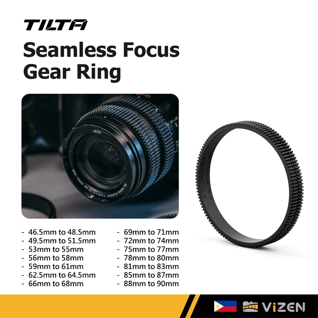 Tilta Seamless Focus Gear Ring | Shopee Philippines