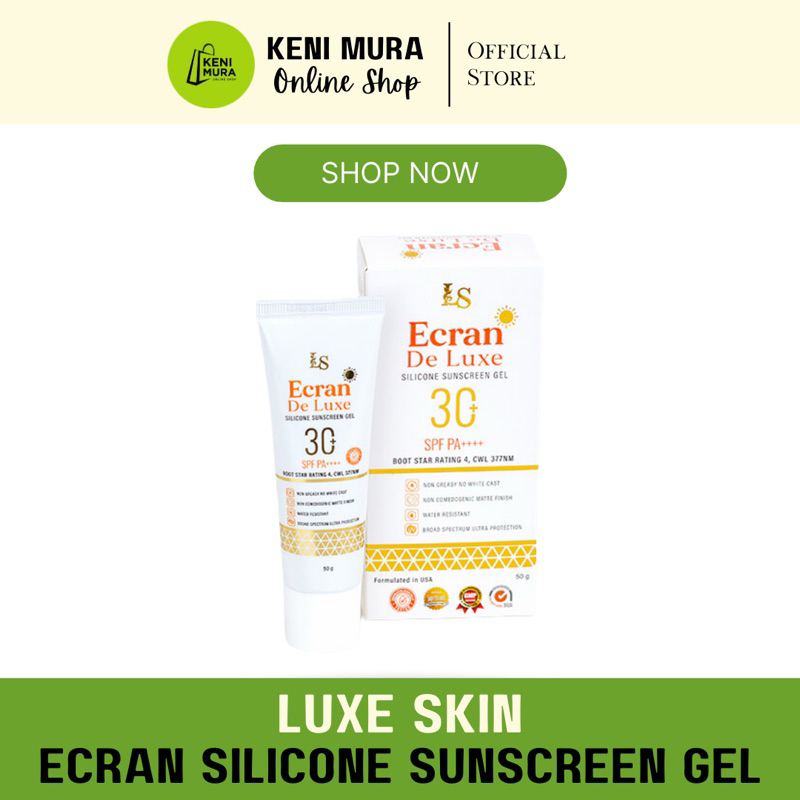 Luxe Skin by Miss Anna Magkawas Ecran De Luxe Silicone Sunscreen Gel ...