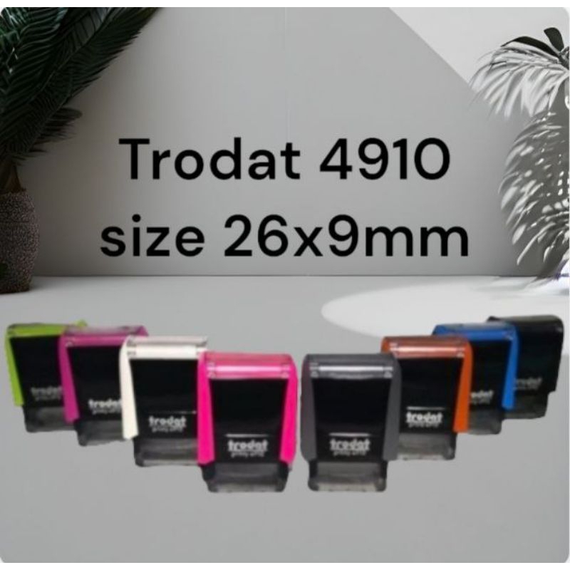 Trodat 4910 Personalized Stamp | Shopee Philippines