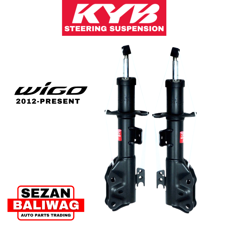 KYB KAYABA SHOCK ABSORBER FRONT SET 2PCS GAS TYPE TOYOTA WIGO 2012-2020 ...