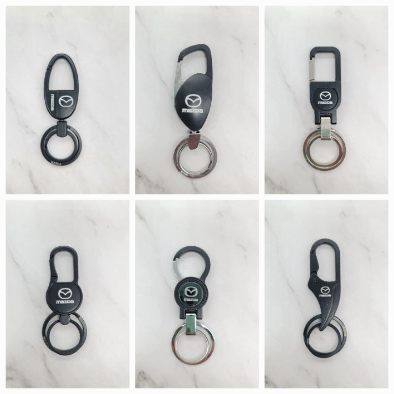 mazda keychain, mazda key holder / metal keyholder | Shopee Philippines