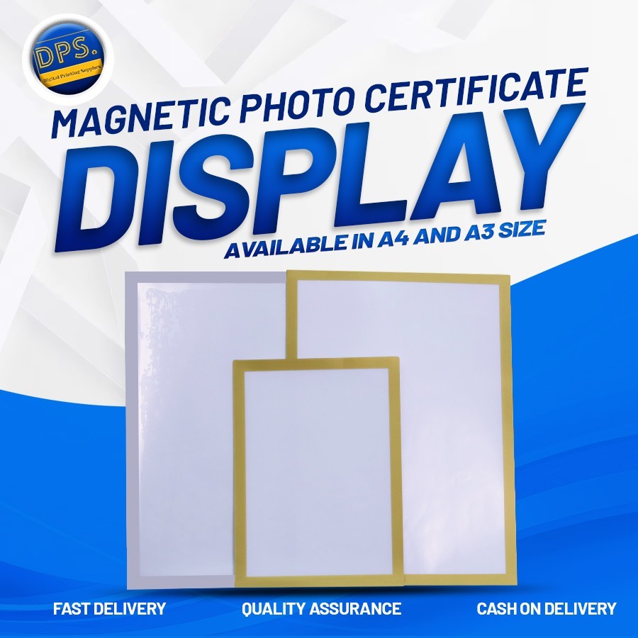 DPS Magnetic Photo Certificate Picture Frame Wall Sticker Magnetic ...