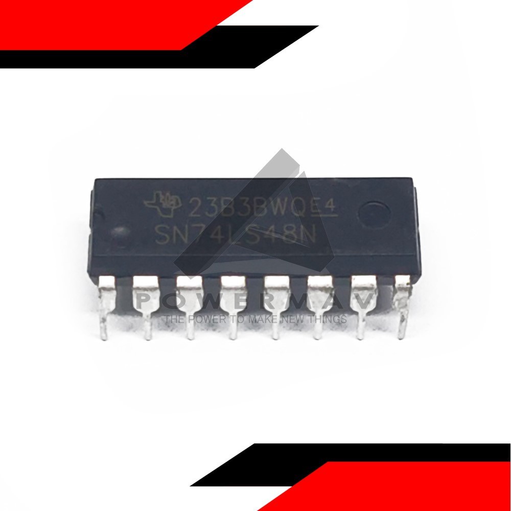 74ls48 dip IC 7448 BCD 7 Segment Decoder NAND gates input buffers seven ... 74ls48 dip IC 7448 BCD 7 Segment Decoder NAND gates input buffers seven ...