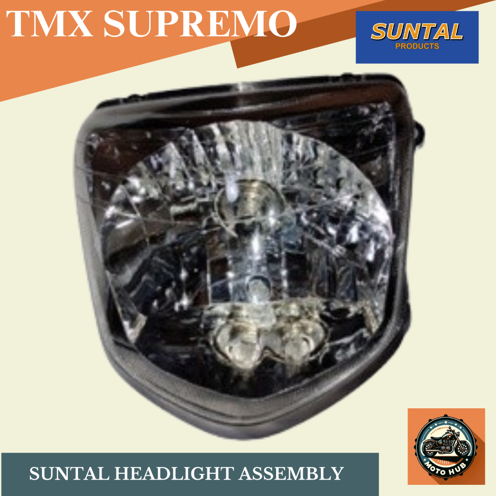Motorcycle Headlight Assembly for Honda TMX Supremo | Shopee Philippines