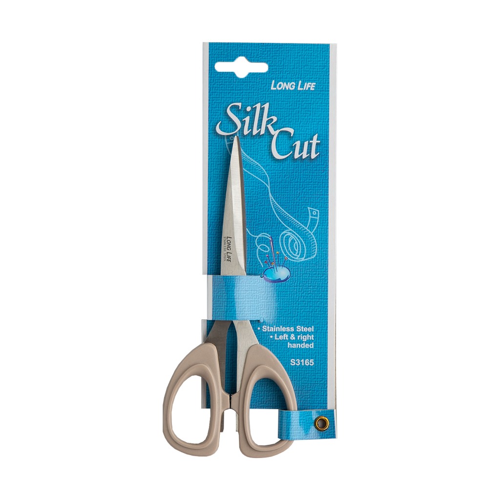 Long Life Silk Cut Sewing Scissors 6.5" 3165 (1Pc) | Shopee Philippines
