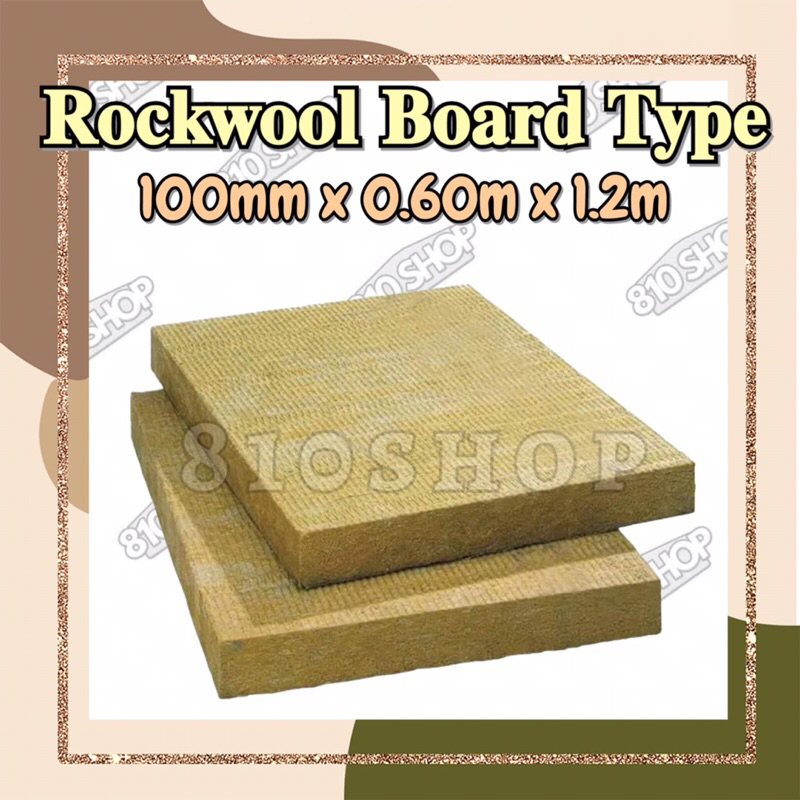 Rockwool Insulation Board Type | Shopee Philippines