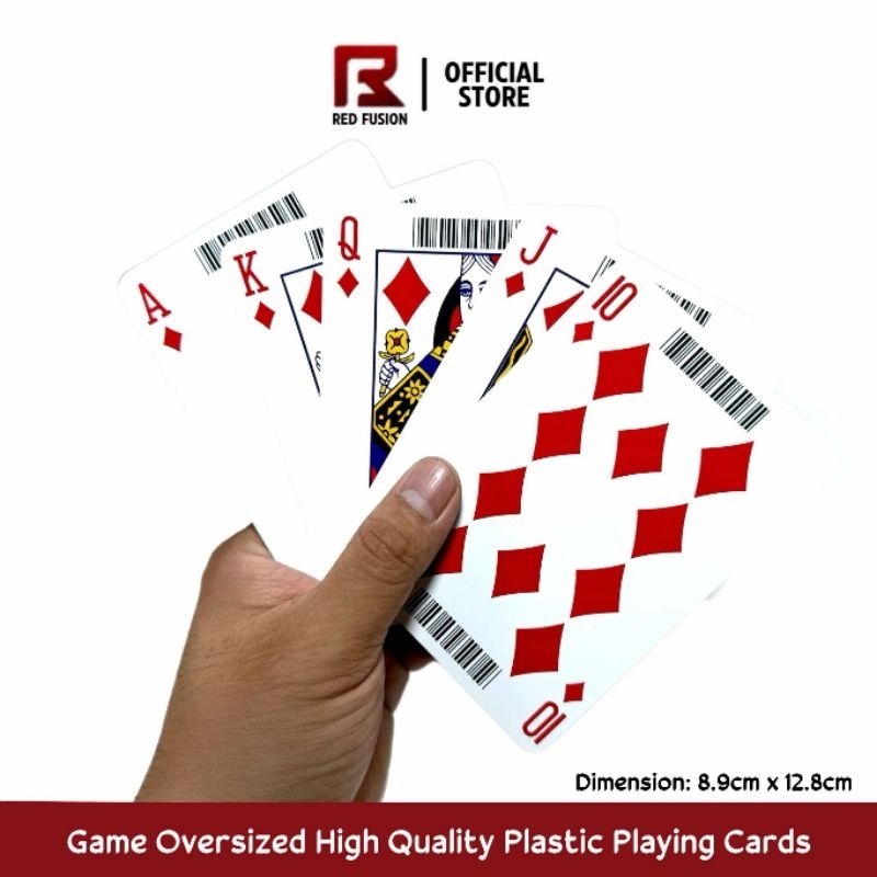Game Over Sized High Quality Plastic Playing Cards | Shopee Philippines