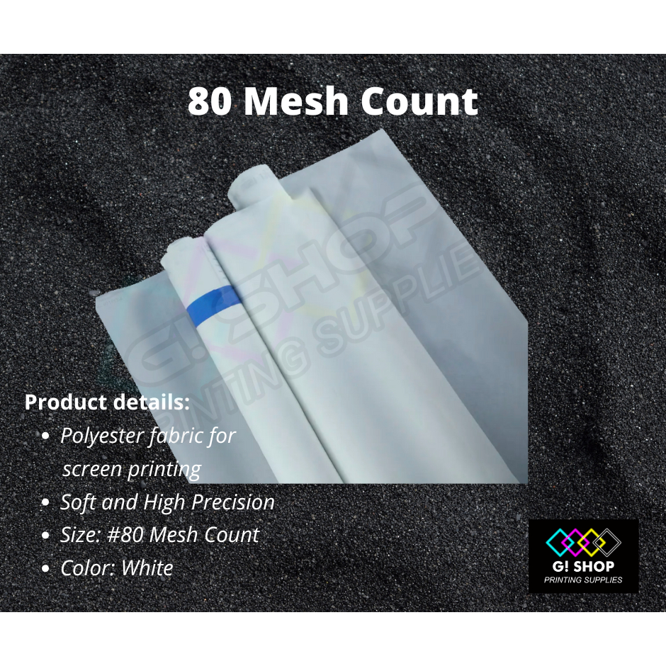 Silkscreen mesh #80 Good Quality used for Screen Printing Water Base ...